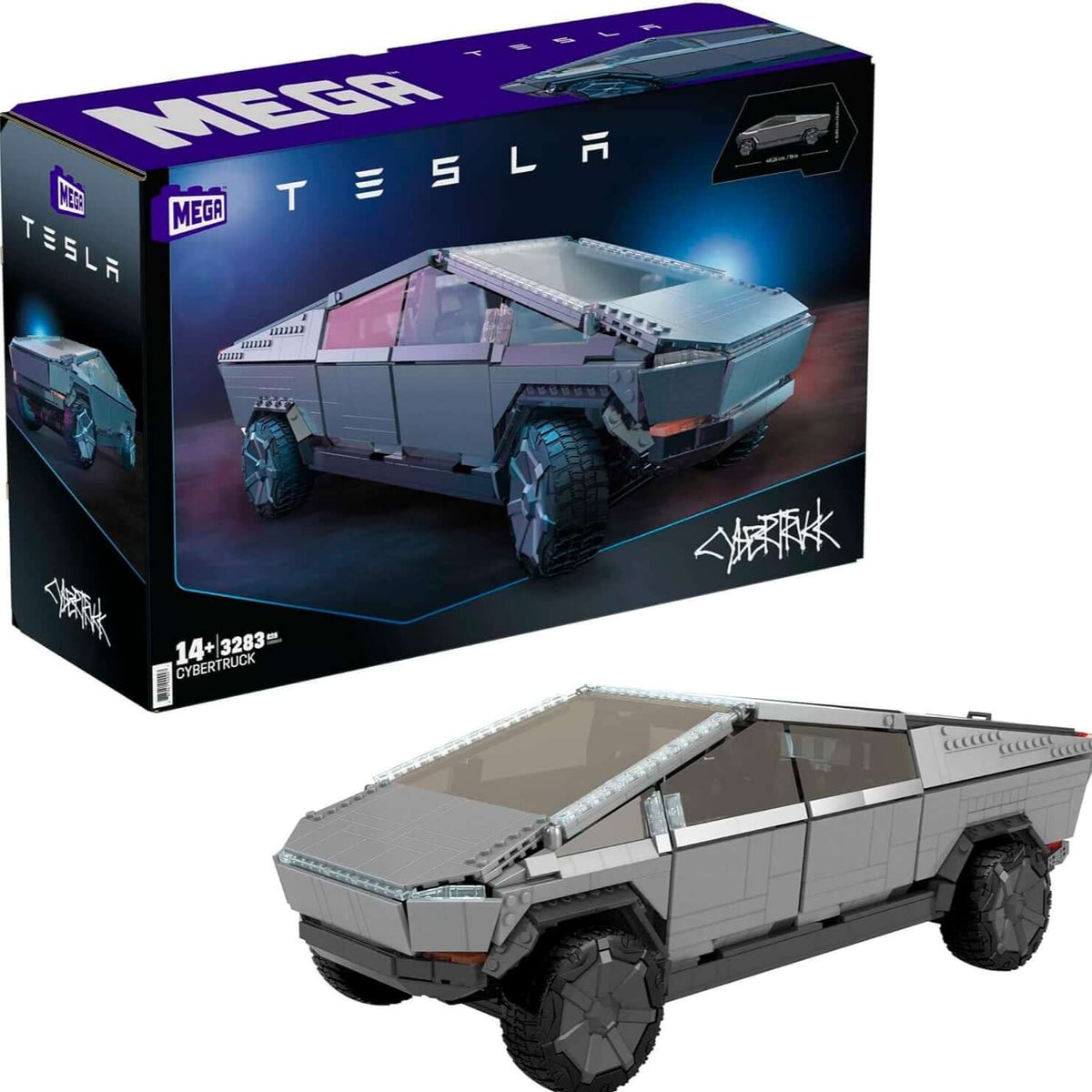 Tesla Cybertruck MEGA Construx Bauset — e-car-shop.ch